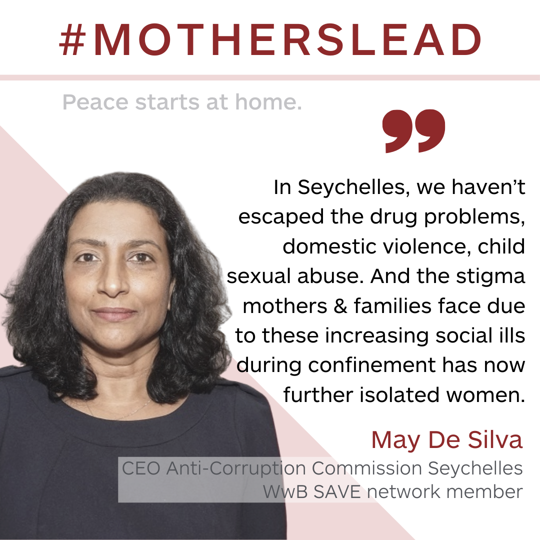 #MOTHERSLEAD | A campaign by WwB | Peace Starts at Home!